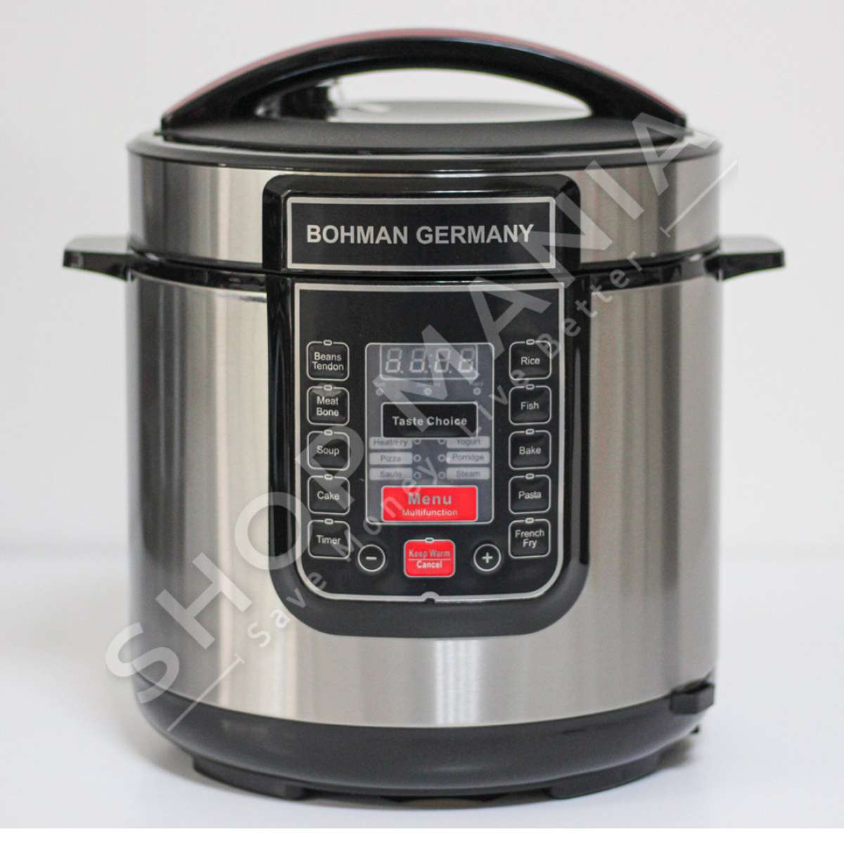 BOHMAN - TENXHERE MULTICOOKER - 1000W, 6L
