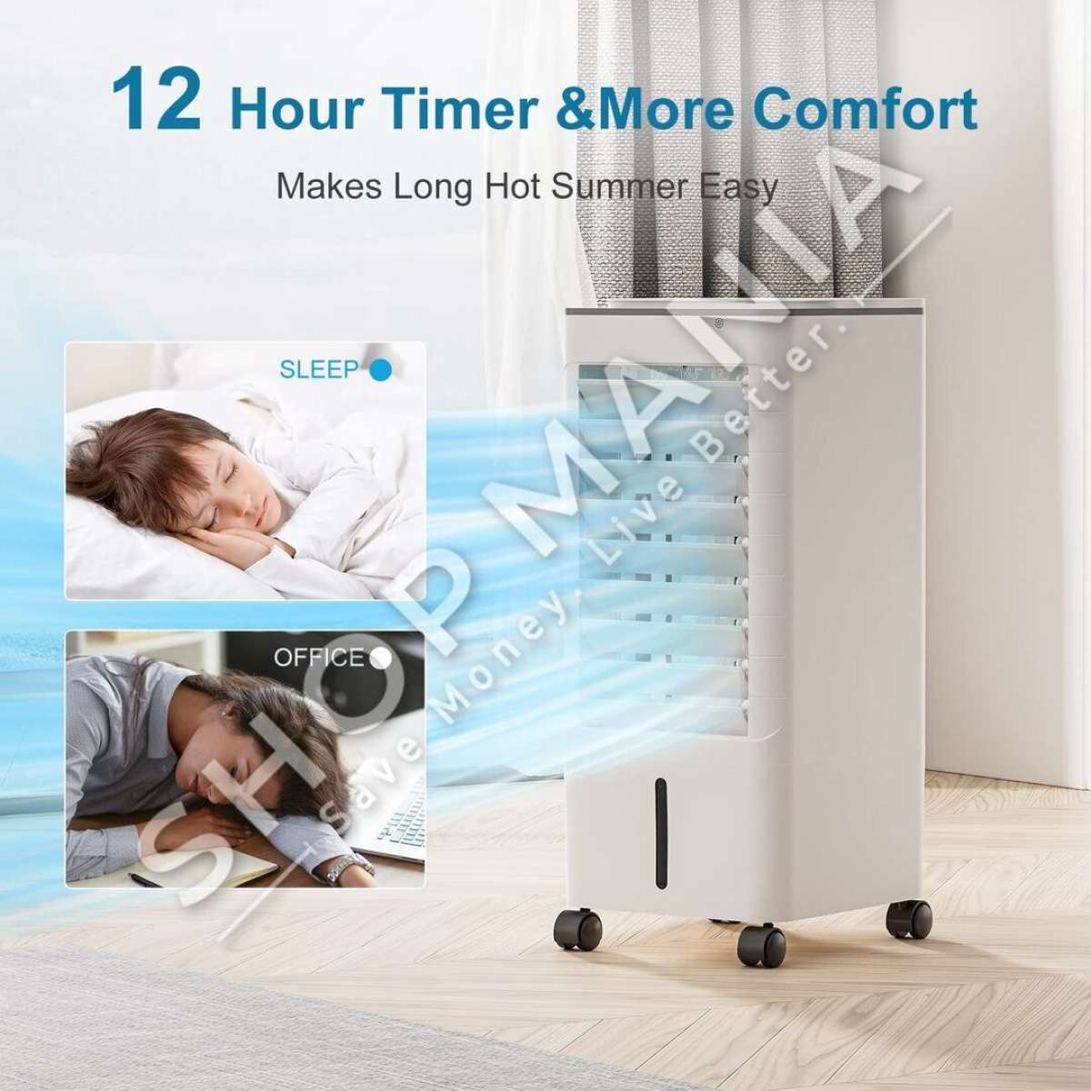 HOFFMAN GERMANY - KONDICIONER PORTATIV 12000 BTU "AIR COOLER & HEATER ...