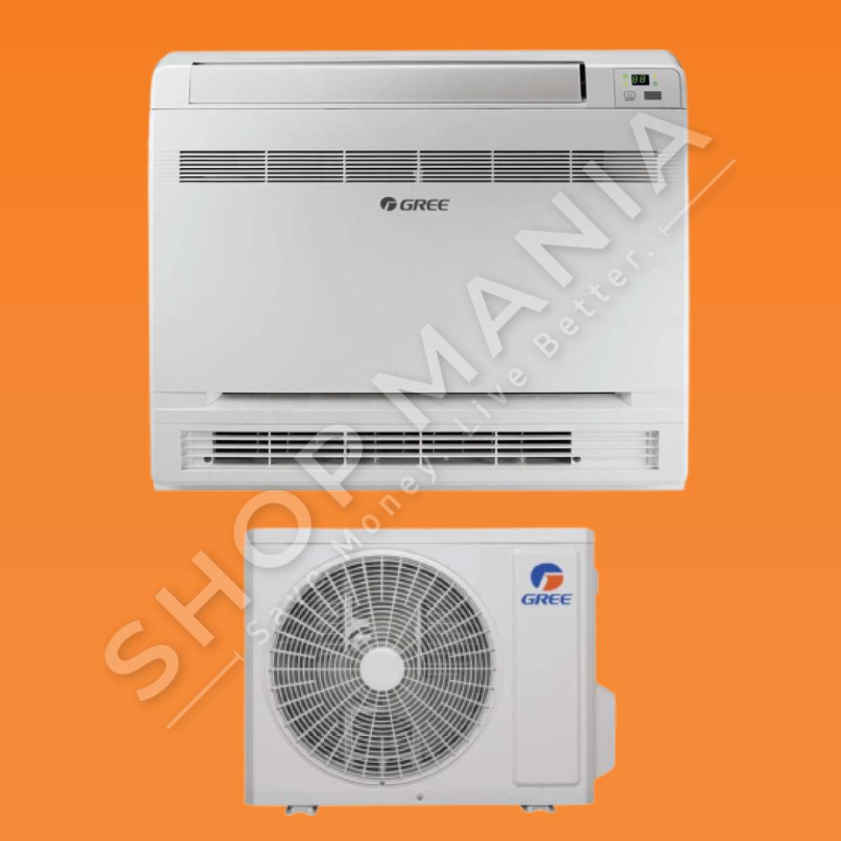 GREE - KONDICIONER INVERTER DYSHEMEJE 18000BTU/A++ - GEH18AA-K6DNA1F/I